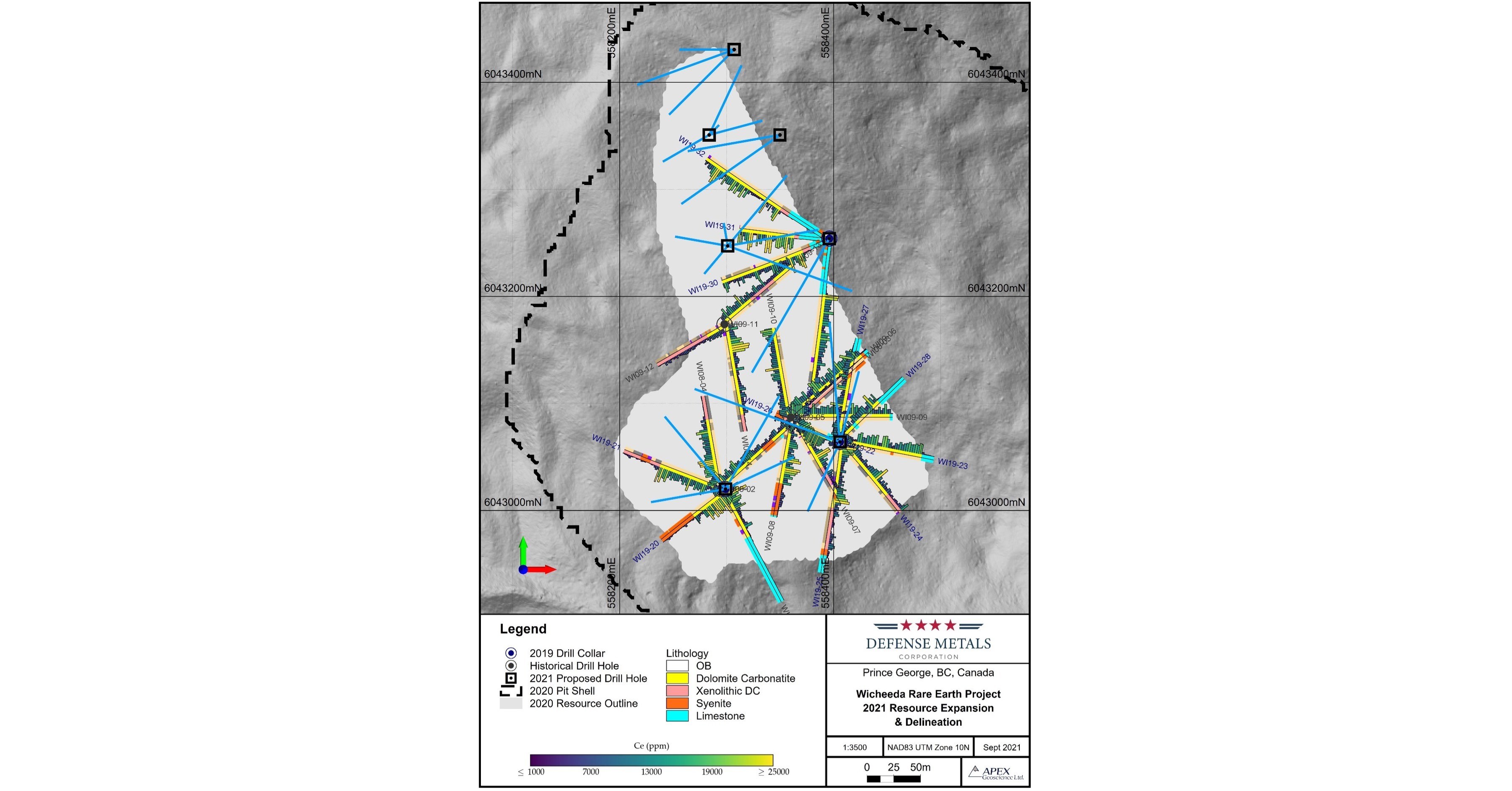 Defense Metals Commences 2021 Wicheeda Rare Earth Element Deposit ...
