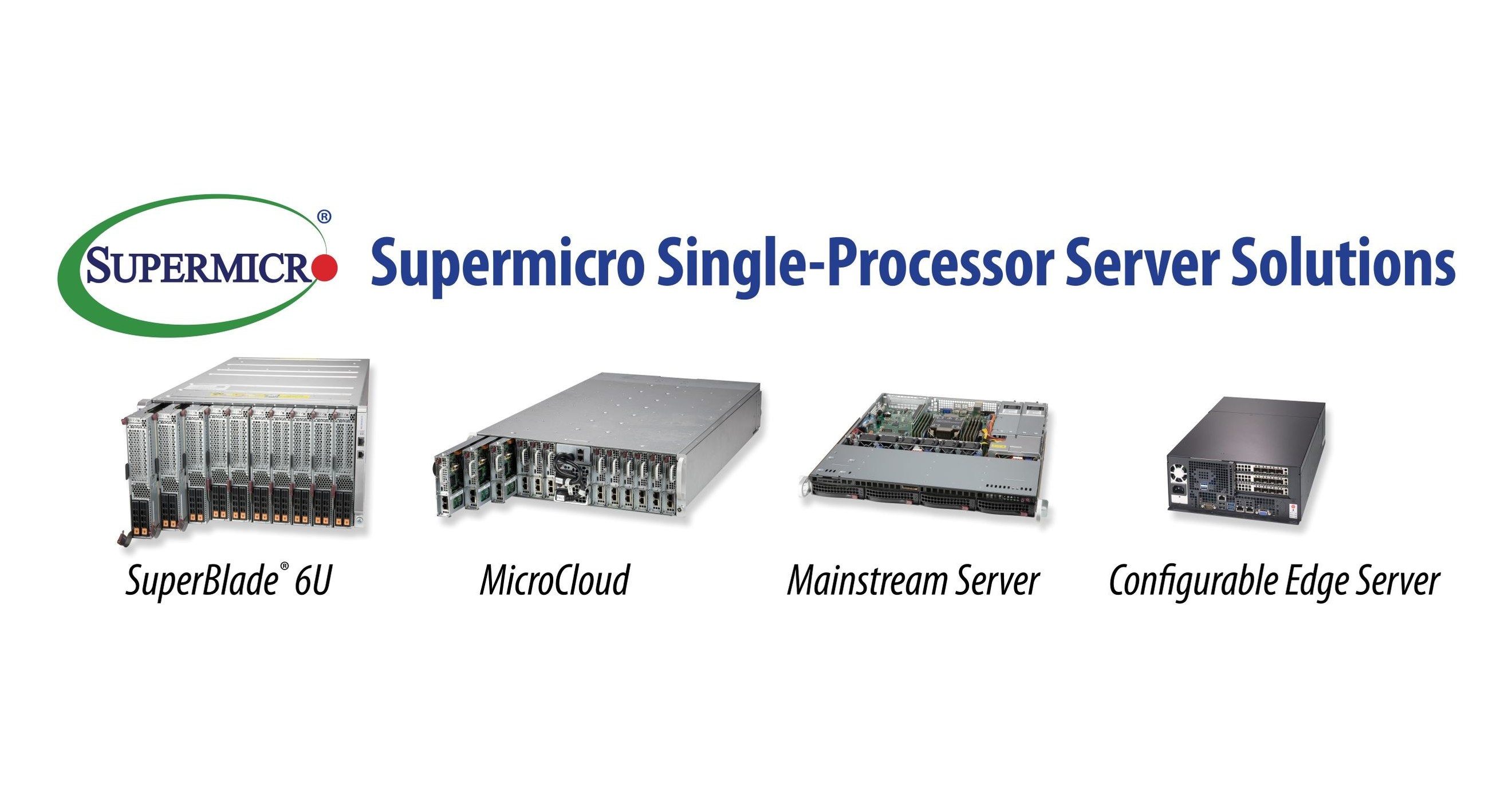 Supermicro amplia portfólio de sistemas com processador único de alto ...