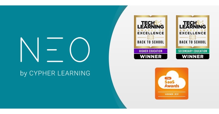 Winning streak: NEO LMS recognized by the 2021 Tech & Learning and SaaS ...