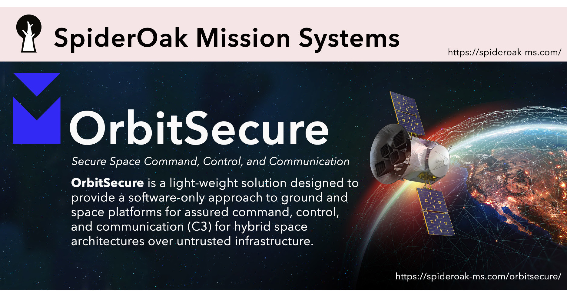 SpiderOak Wins Second Air Force Contract For Secure Space Communications