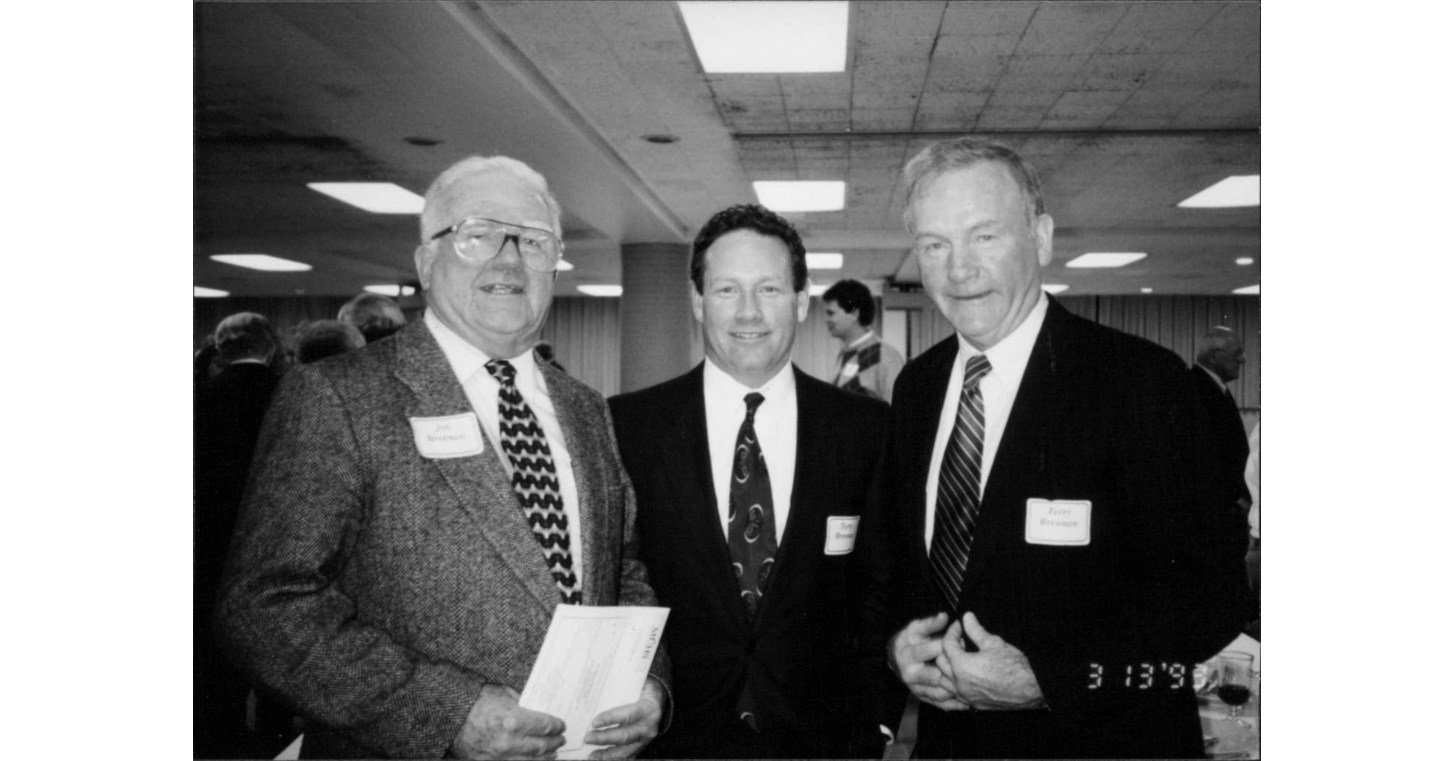 Terry Brennan, the youngest head coach in Notre Dame History, passes ...