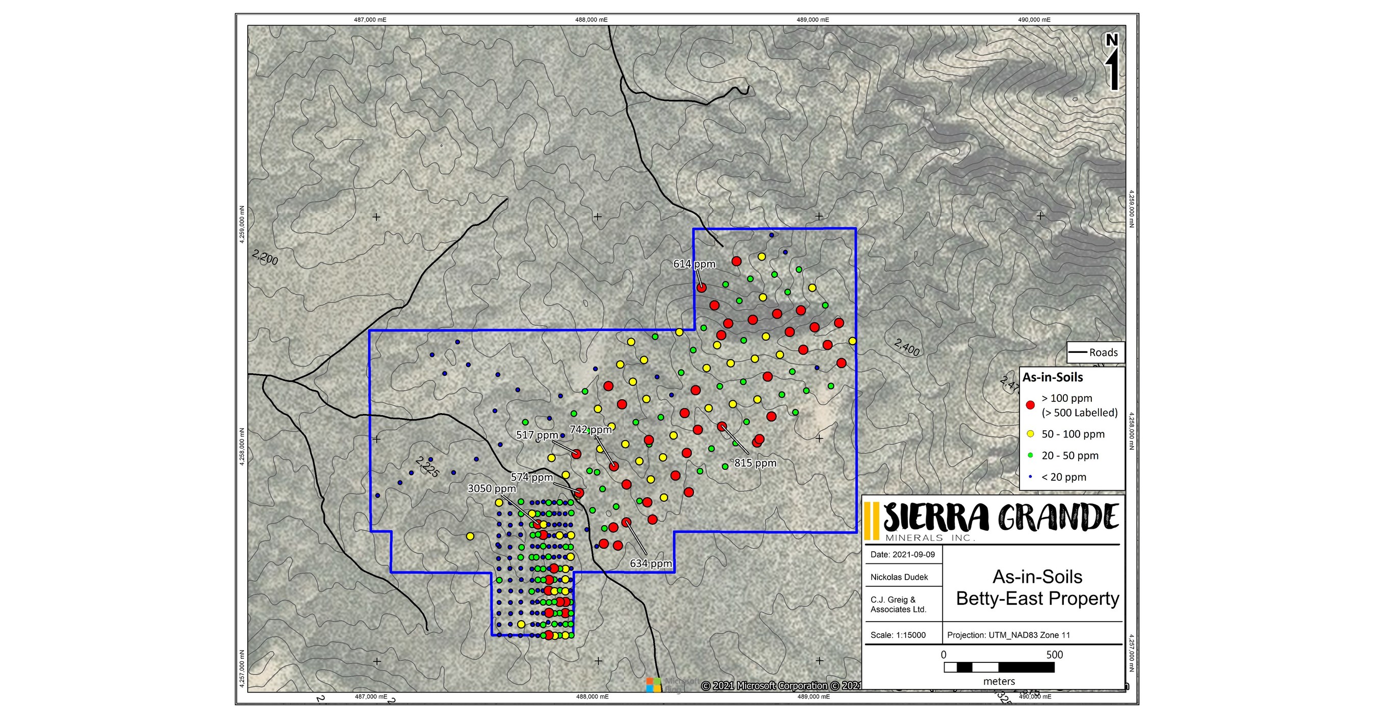 Soil Geochemistry Results Highlight Exciting New Targets at Sierra's ...