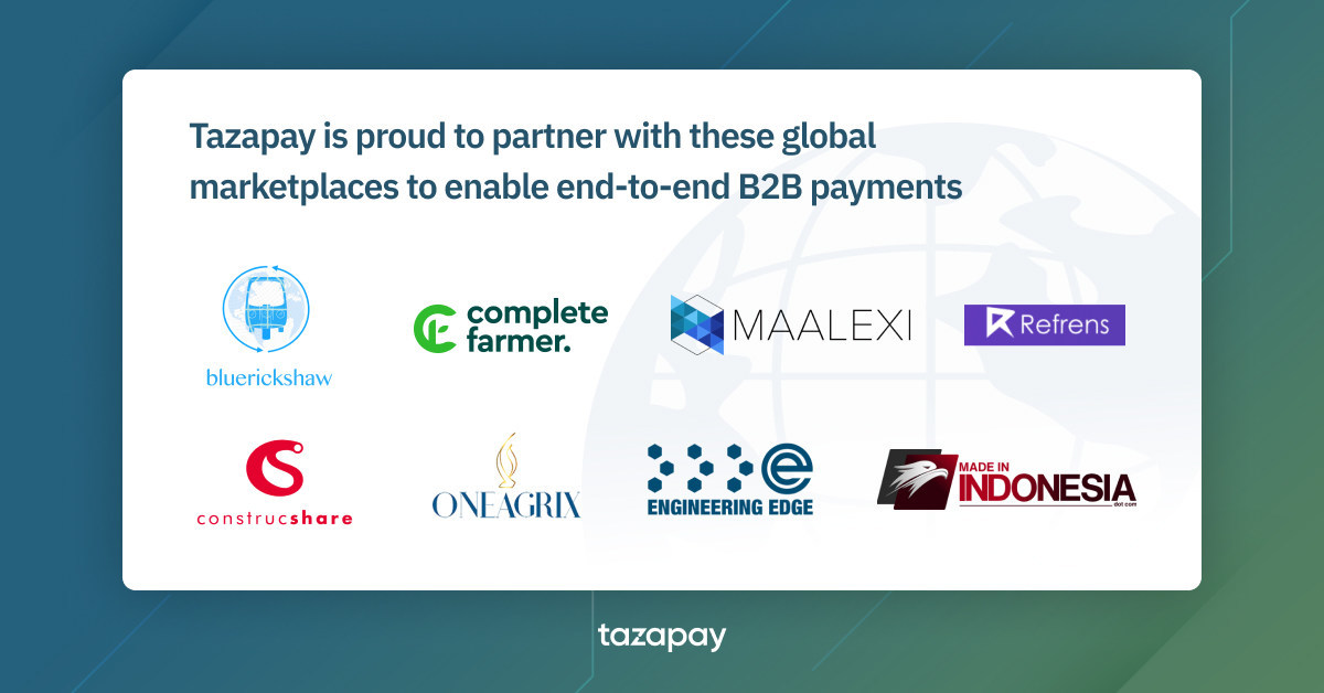 Tazapay Partners with B2B Marketplaces to Further Enable International ...