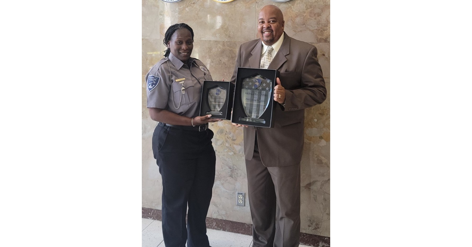 Paragon Presents Protective Services Officers With Heroism Awards