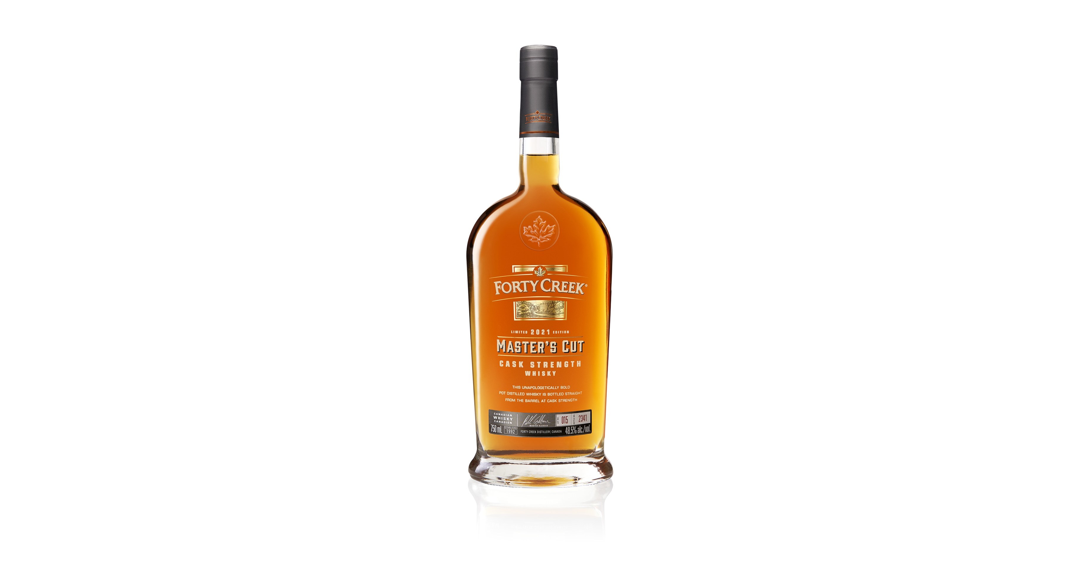 Forty Creek Debuts Master's Cut, Its First-Ever Cask Strength Whisky