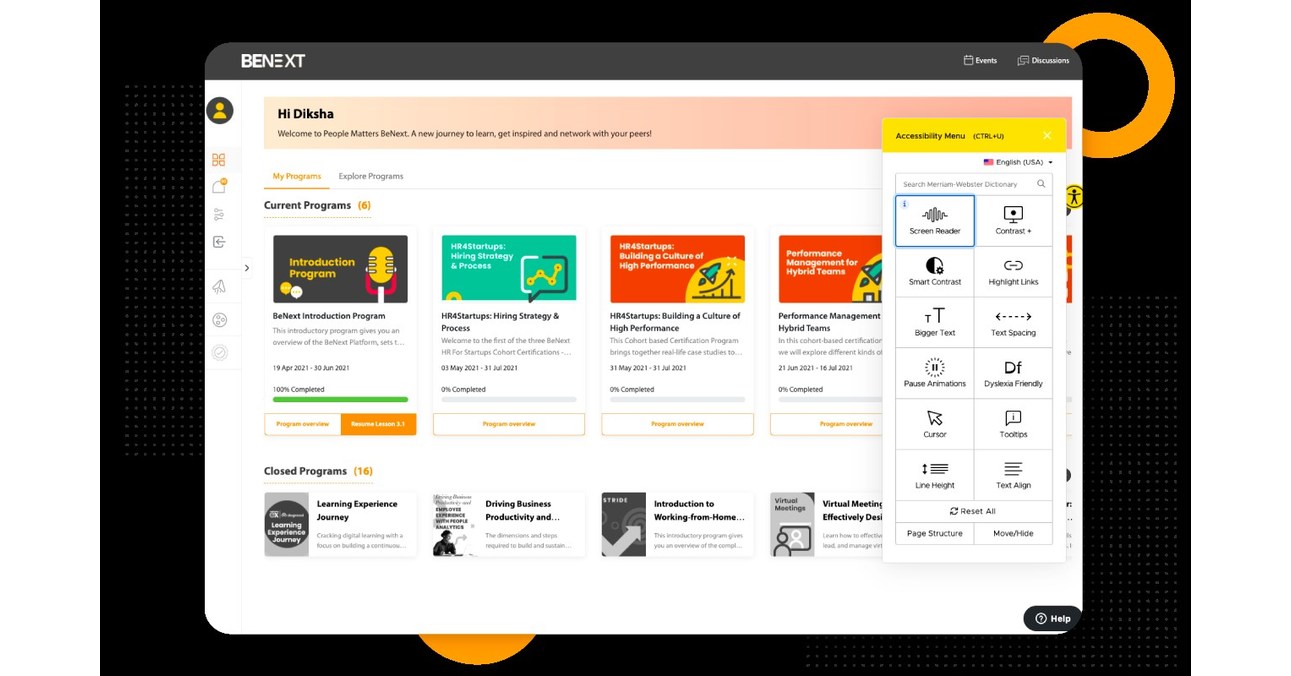 BeNext, a Cohort-based Digital Learning Platform for the HR Community ...