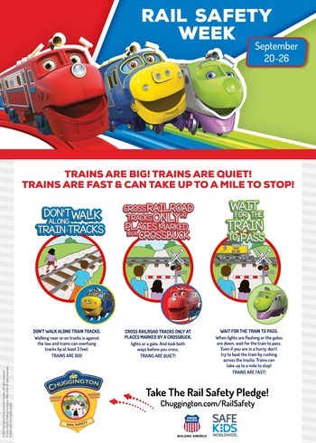 Union Pacific Railroad, Safe Kids Worldwide, and animated TV series ...