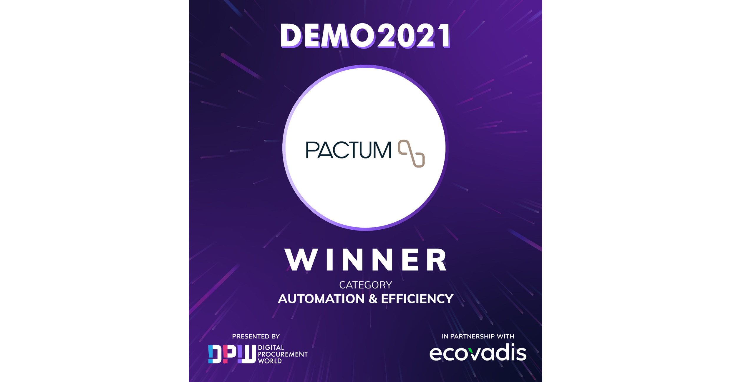 Pactum, the creator of autonomous negotiation technology, wins the ...