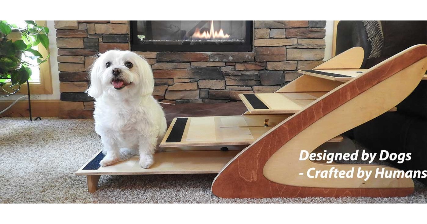 New Adjustable Dog Steps Poised to Help Millions of Step-Challenged Dogs