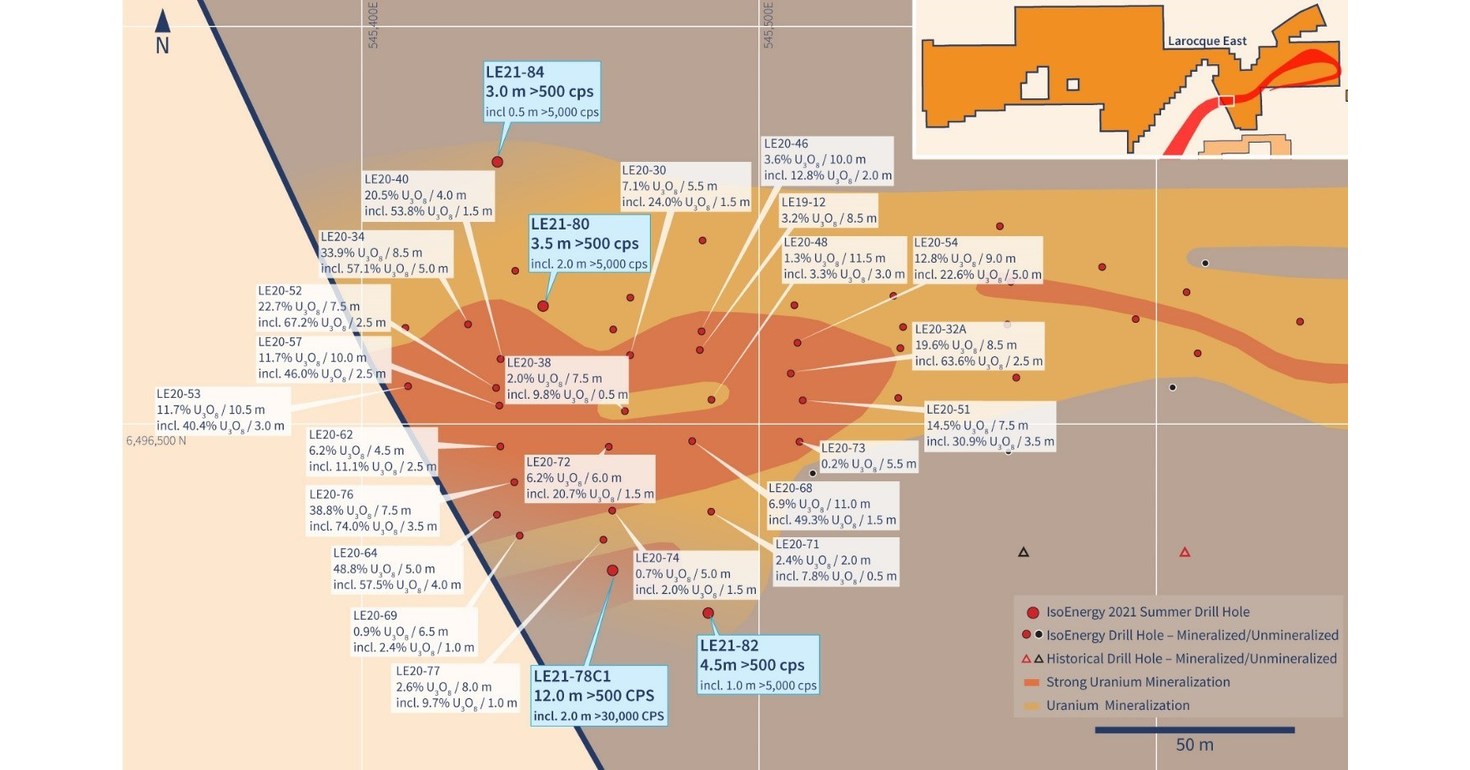 IsoEnergy Expands Hurricane Zone North and South