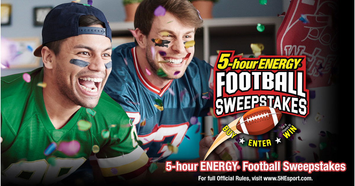 5-hour ENERGY Offers an Opportunity to Win the Ultimate Football Experience