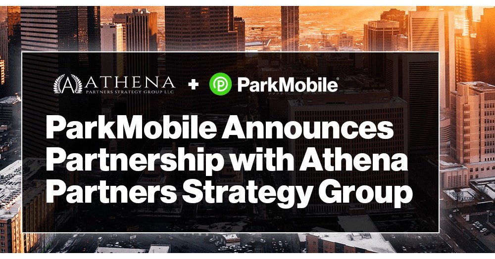 ParkMobile Announces Partnership with Athena Partners Strategy Group