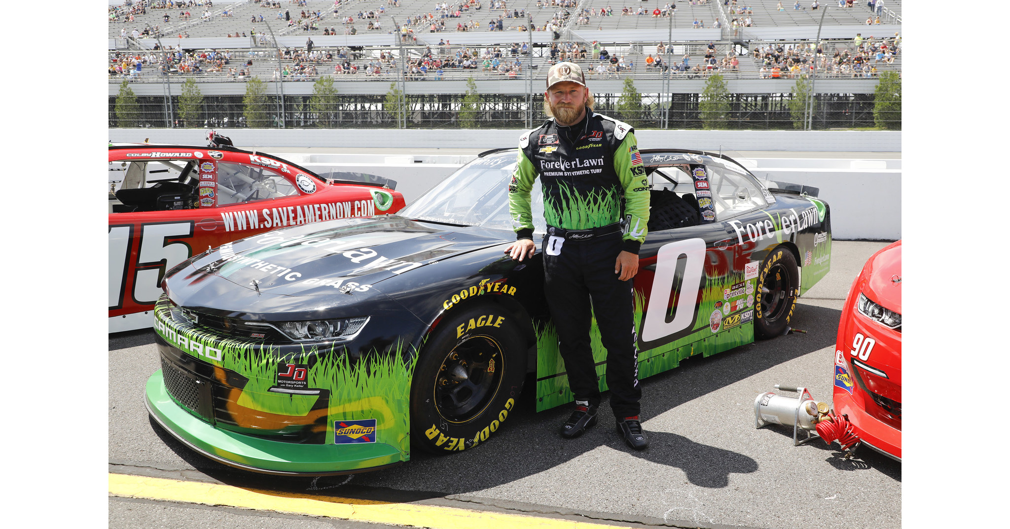 ForeverLawn NASCAR Race Car to Be on Display at Harvest Ministries ...