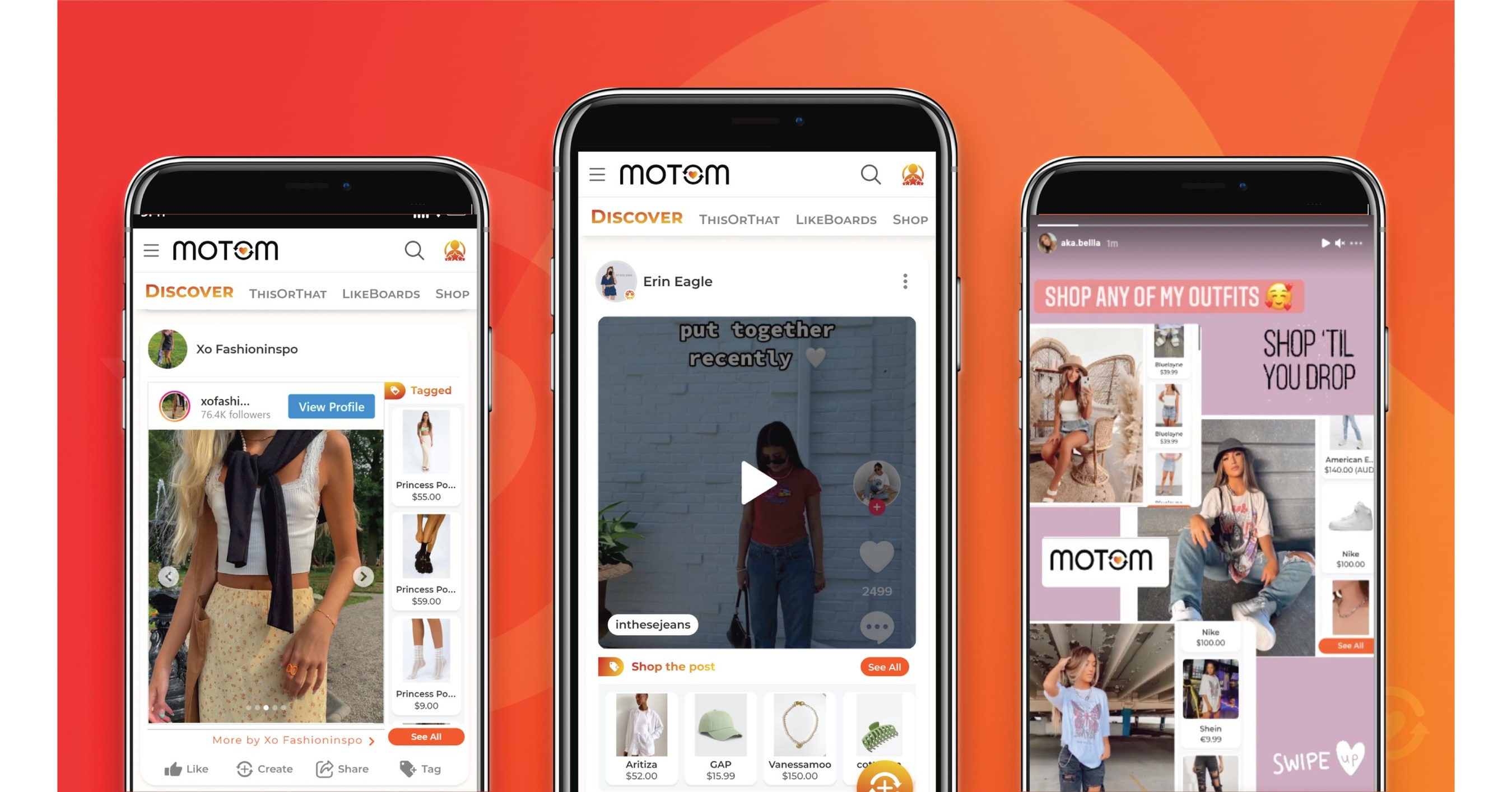 New Social Shopping Platform Motom Makes All Social Content Shoppable