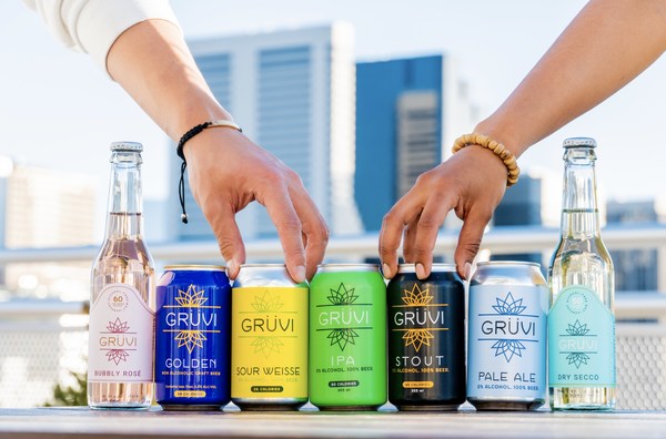 Gruvi Non-Alcoholic Beer + Wine Secures $2.0 Million in Seed Funding