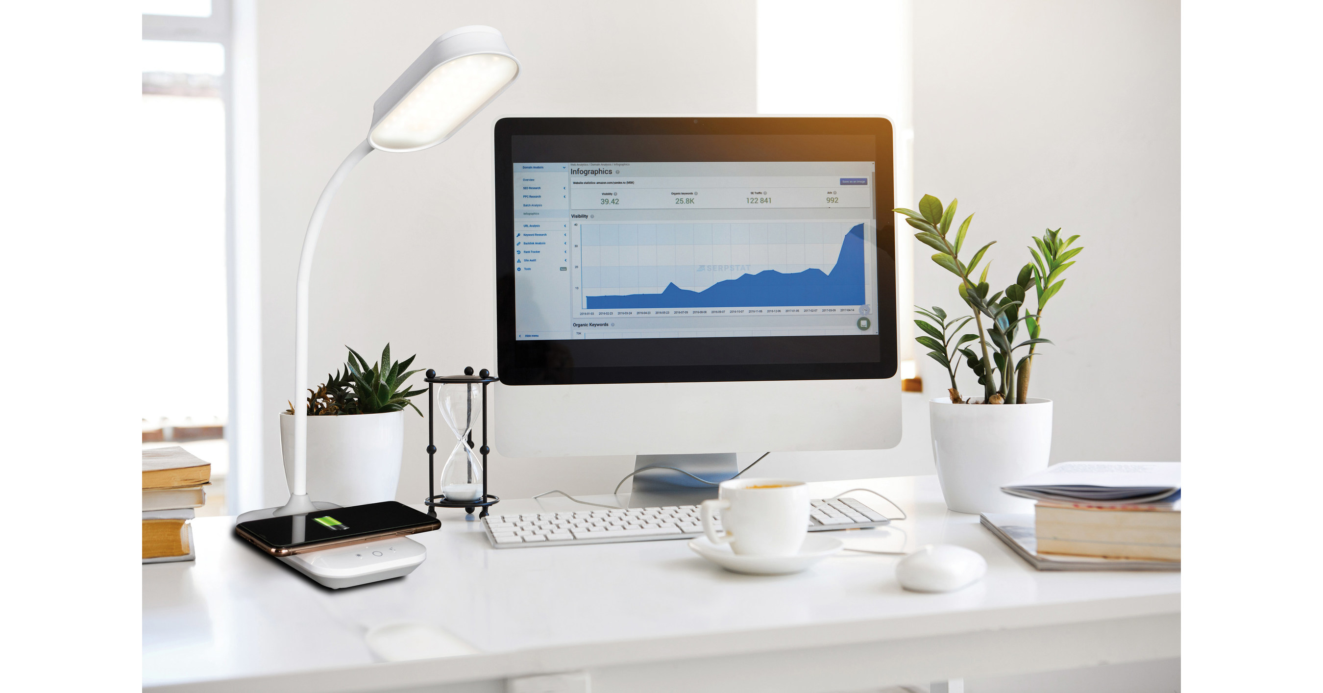 OttLite Introduces Exclusive Sanitizing Desk Lamp with Patented ...