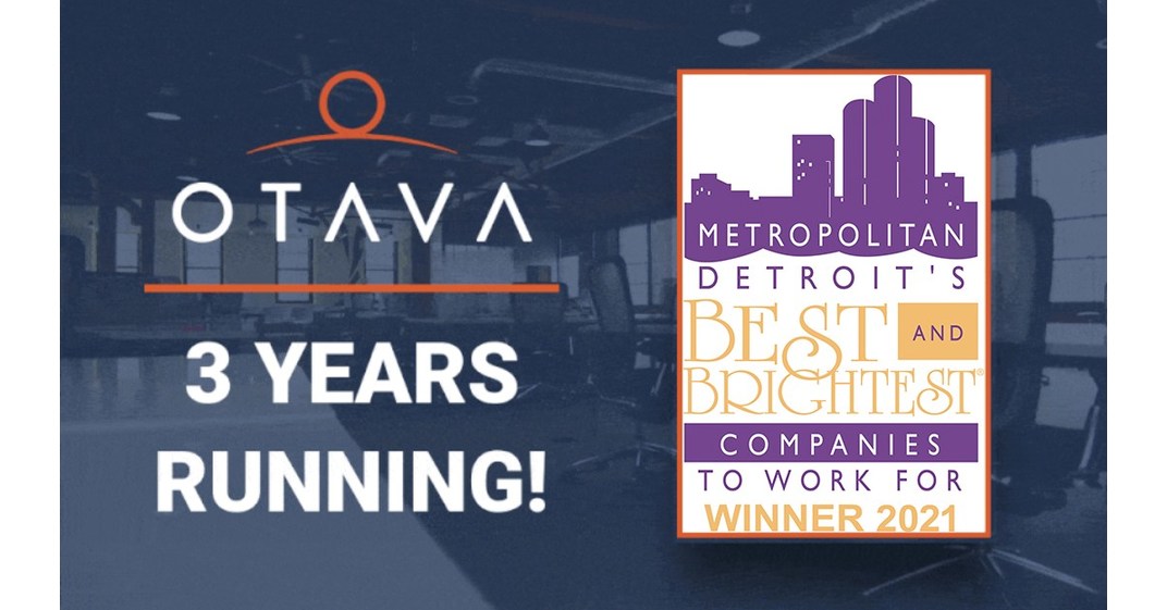 Otava Named to 2021 Best and Brightest Companies to Work For® in ...