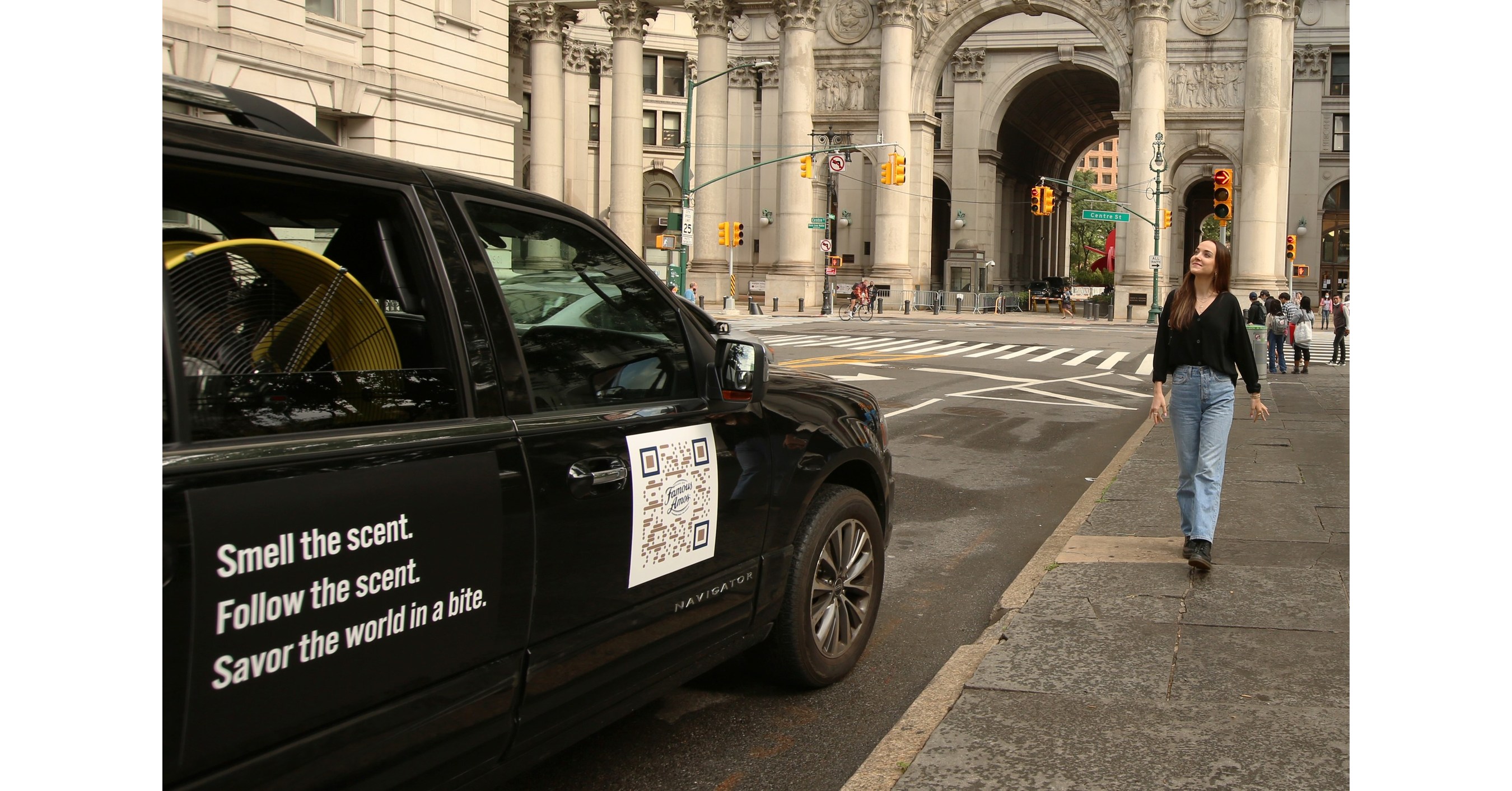 Famous Amos® Takes Over Lower Manhattan with the Scents of its New ...