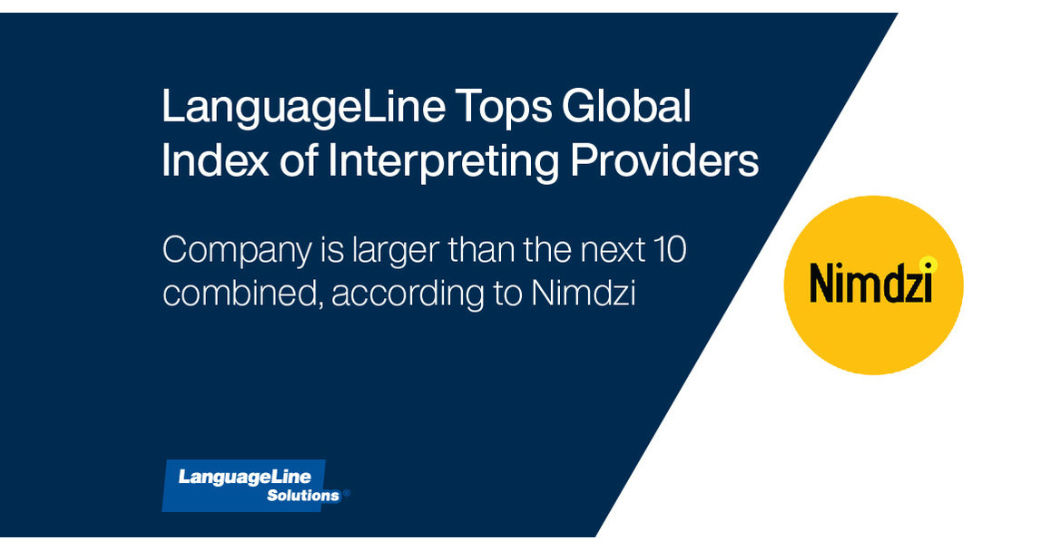 LanguageLine Solutions Ranked as Top Interpreting Provider in the World