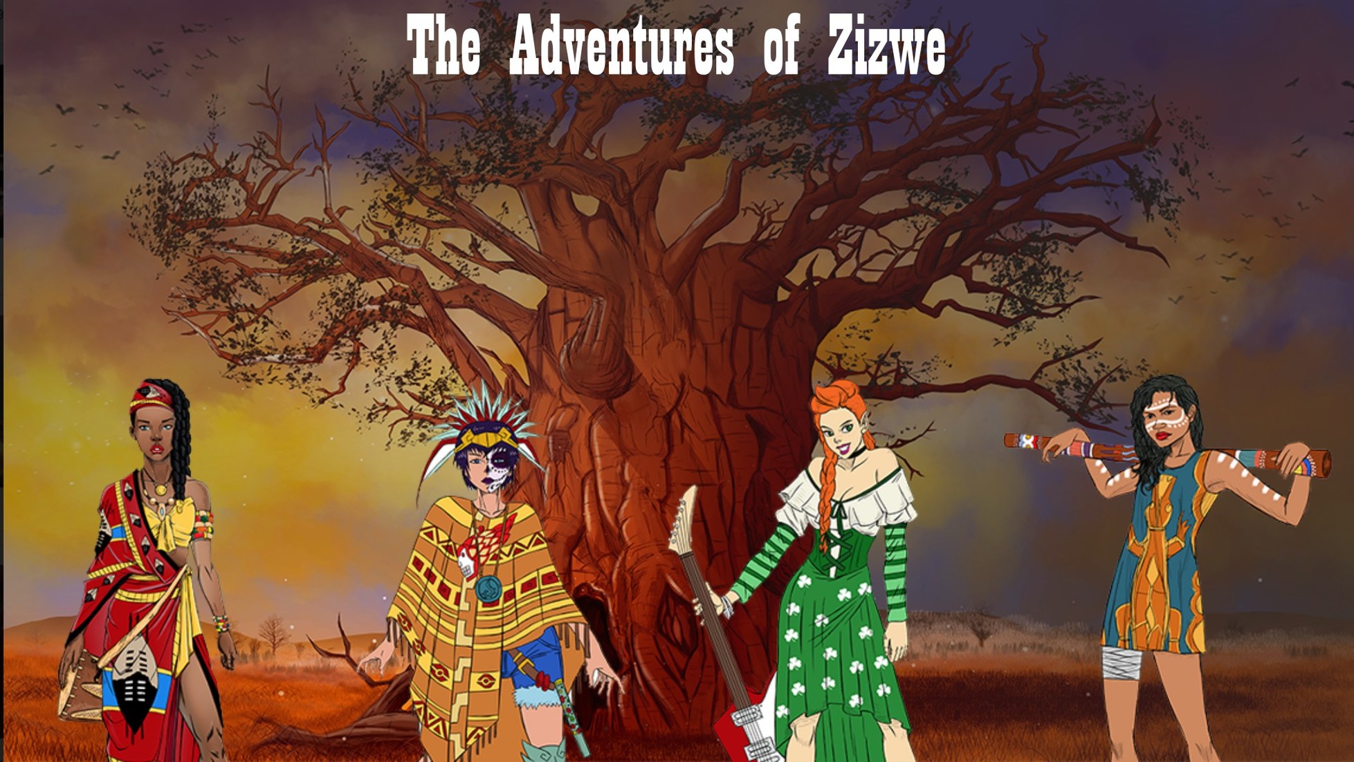 The South African / USA "Adventures of Zizwe" Spiritual "heroines ...