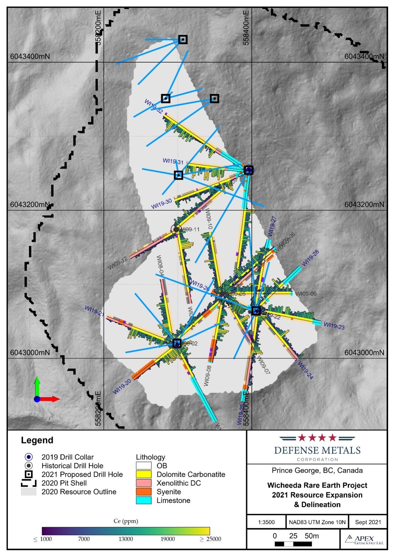 Defense Metals to Mobilize Second Drill to Wicheeda Rare Earth Element ...