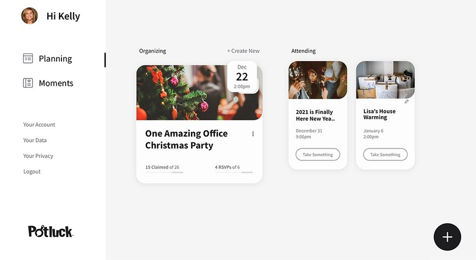 New Platform, Potluck™, Emerges to Make Hosting and Planning Simple and ...