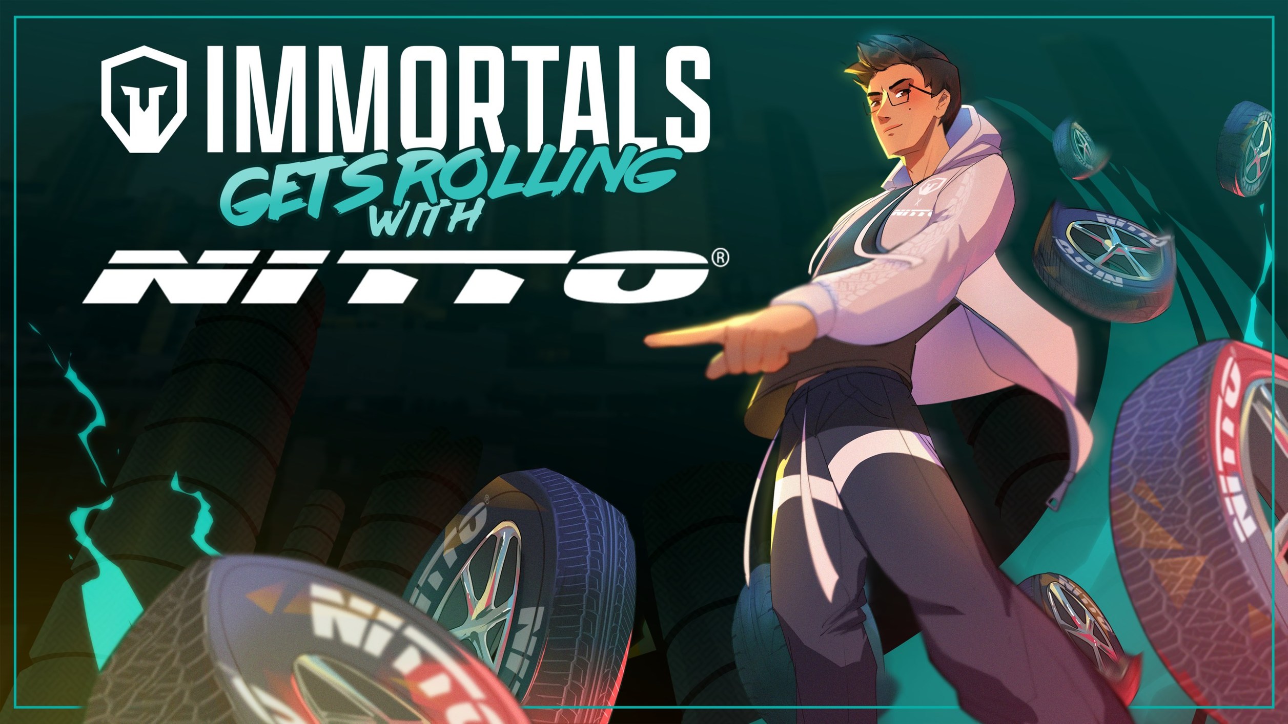Immortals Signs Exclusive, Multi-Year Partnership with Nitto Tire