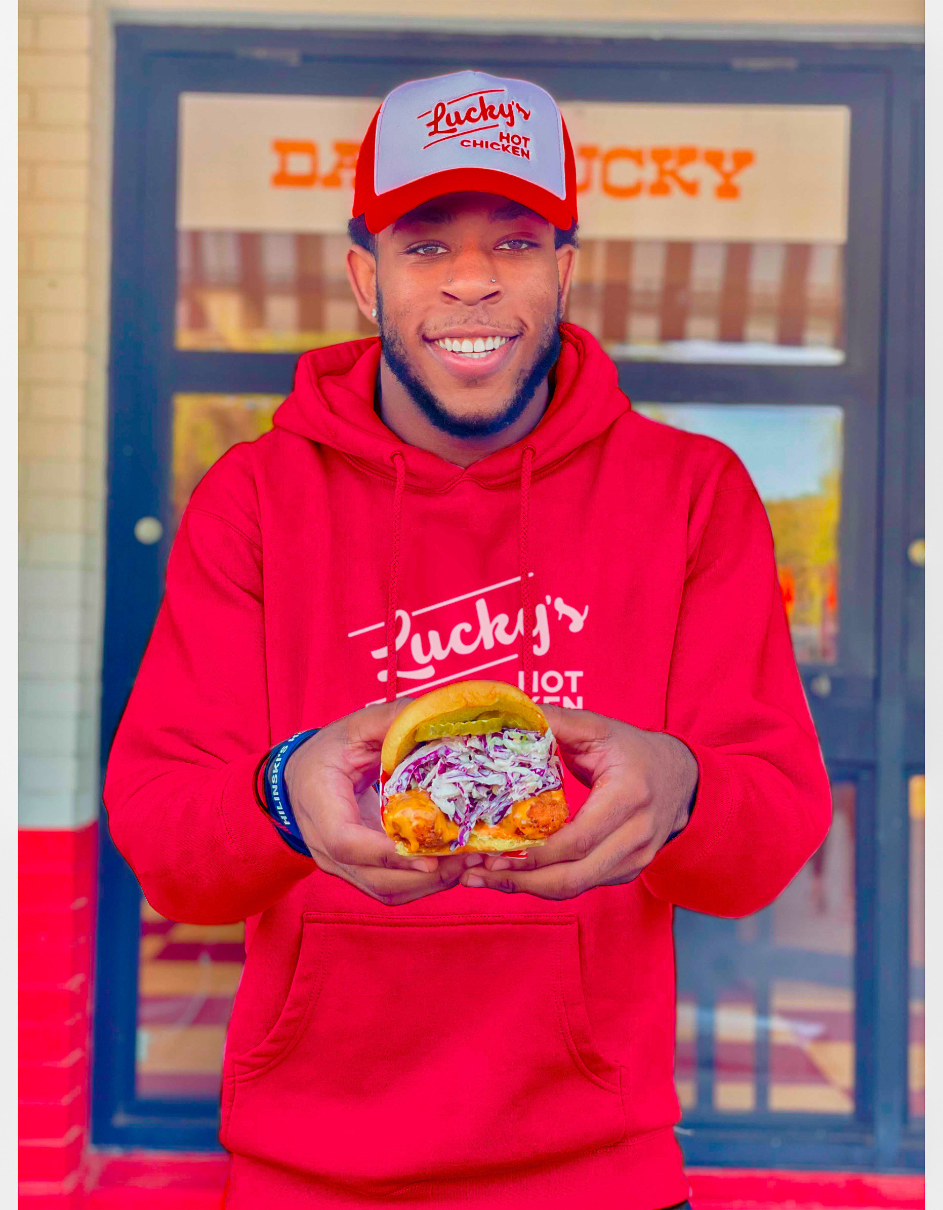 Lucky's Hot Chicken Teams Up With Collegiate Star Wide Receiver Reggie ...