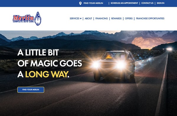 Merlin Complete Auto Care Launches New Website