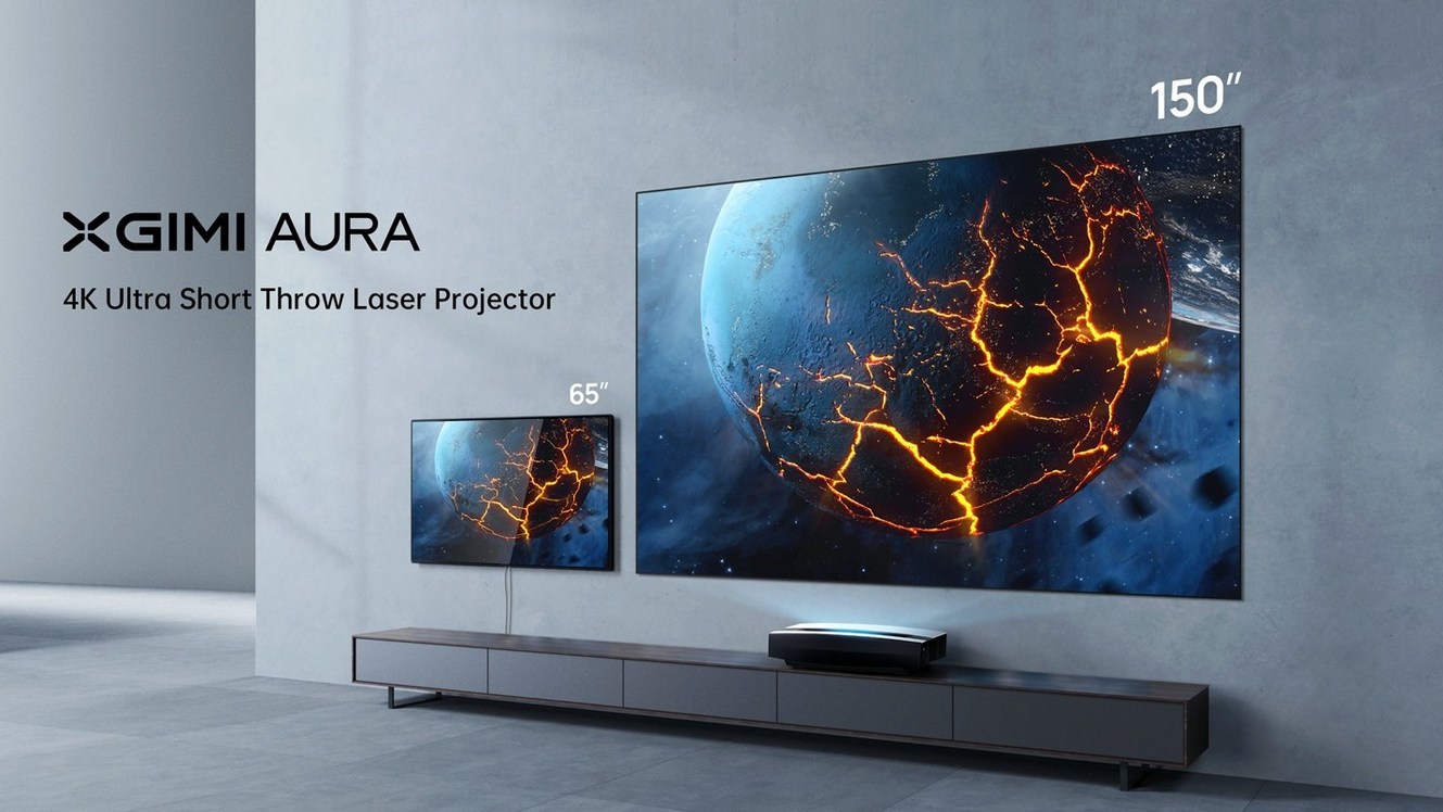 XGIMI'S New Aura 4K UST Laser Projector Shows Why the Next TV Isn't ...