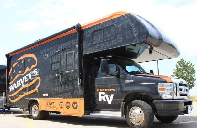 Harvey's brings out the RV to tour with Rogers Hometown Hockey this season