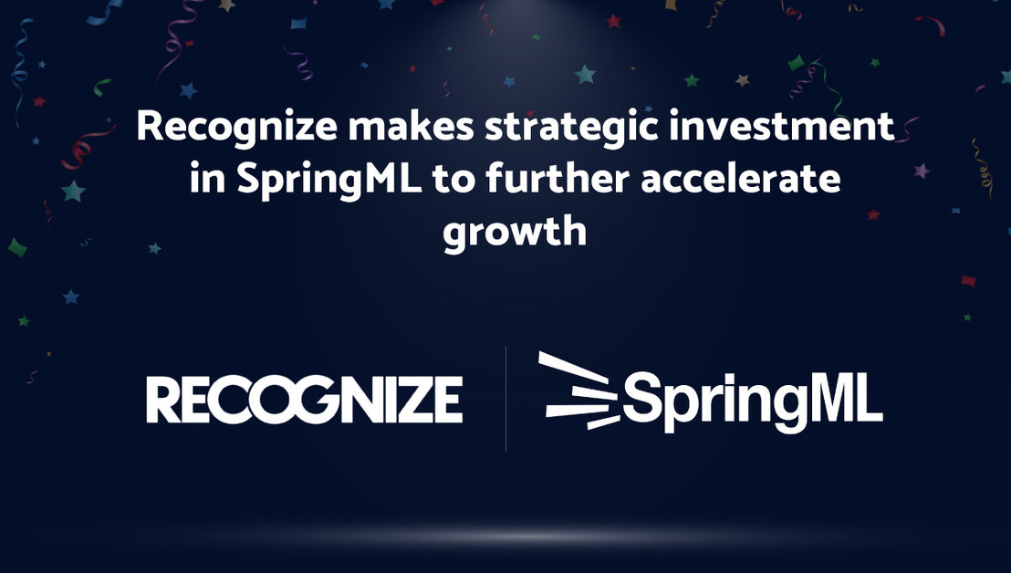 SpringML Receives Strategic Investment from Recognize to Support Next ...