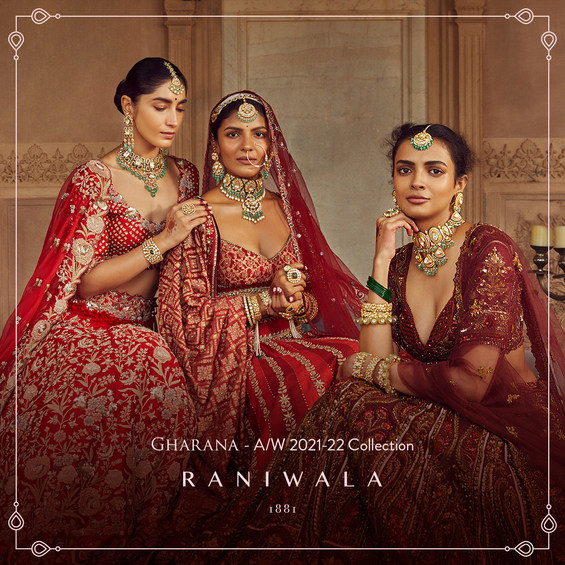 Raniwala 1881 unveils their Autumn/Winter 2021-22 Bridal Collection