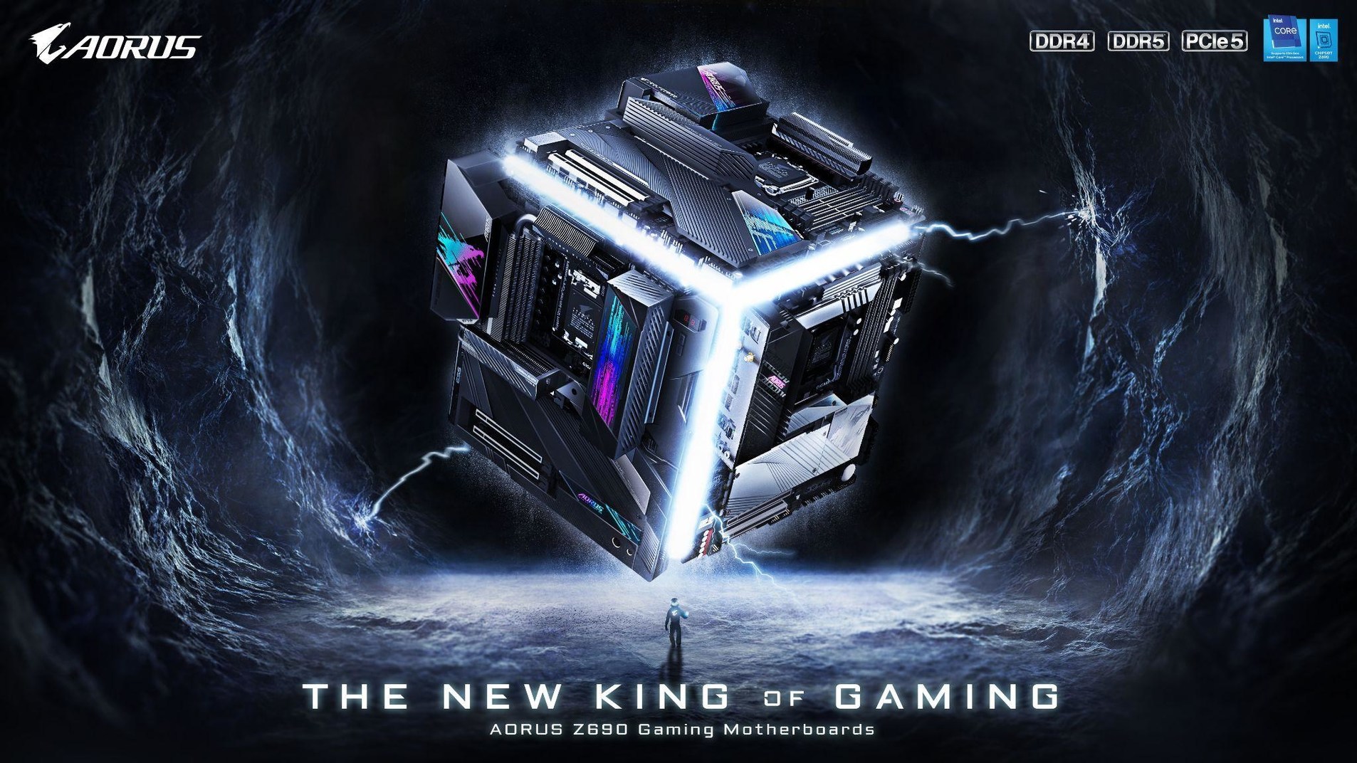 The New King of Gaming Arrived. Introducing AORUS Z690 Gaming ...
