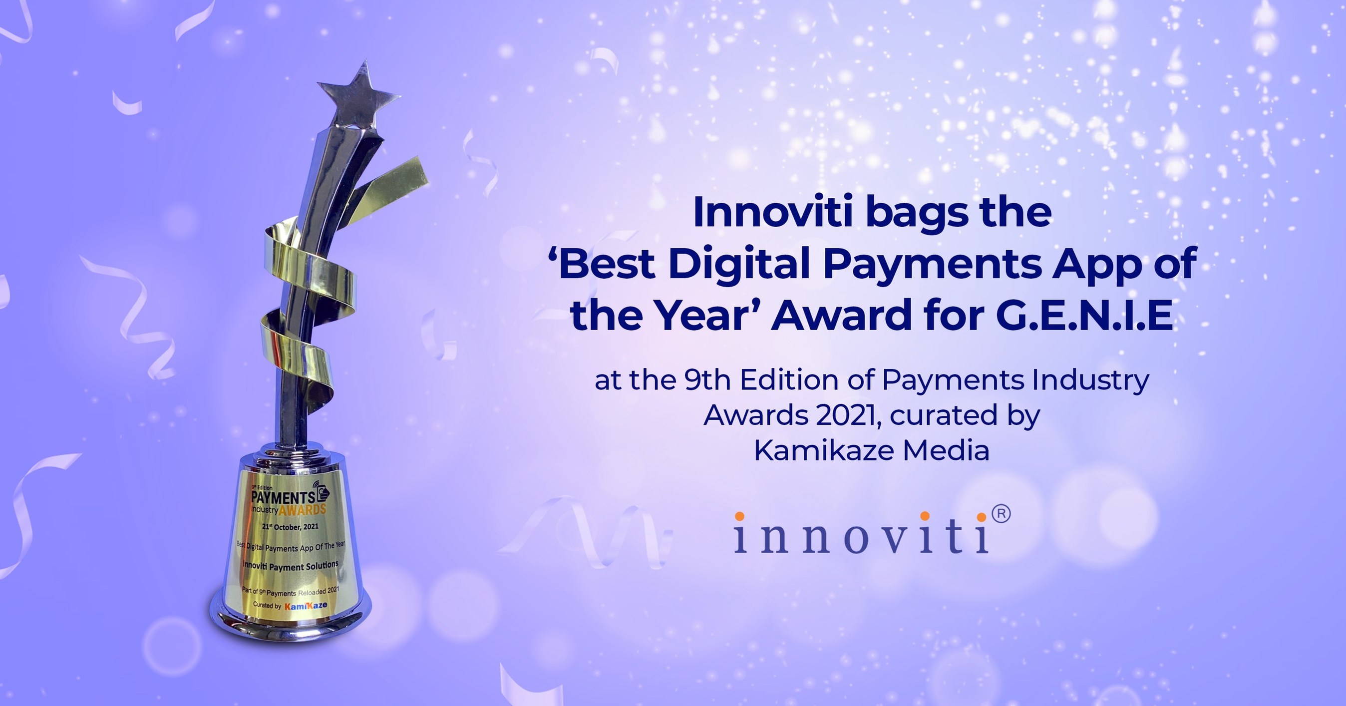 Innoviti bags the 'Best Digital Payments App of the Year' Award for G.E ...