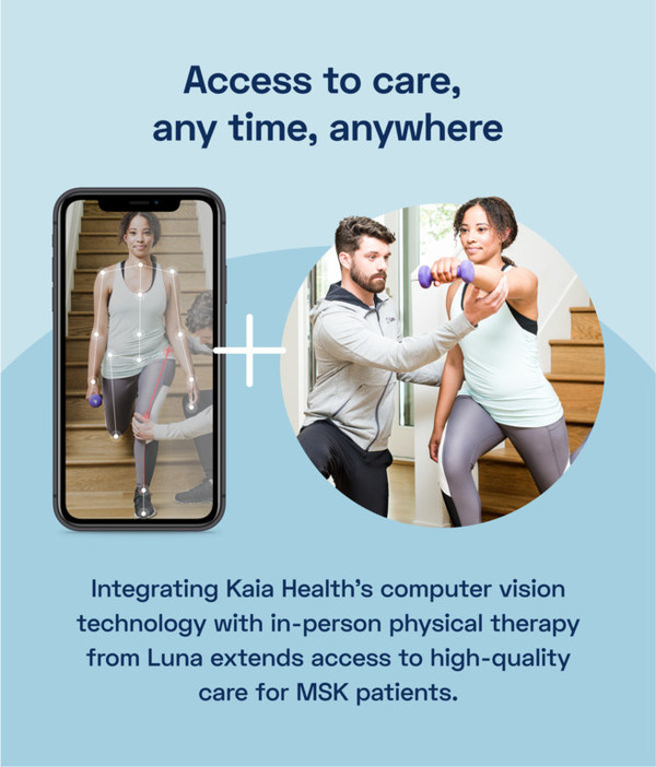 Kaia Health Announces Industry-First Partnership with Luna to support ...