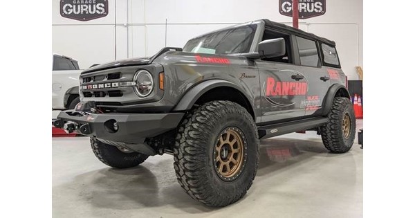 Rancho Reveals Ford Bronco and Jeep Wrangler Builds at 2021 SEMA Show