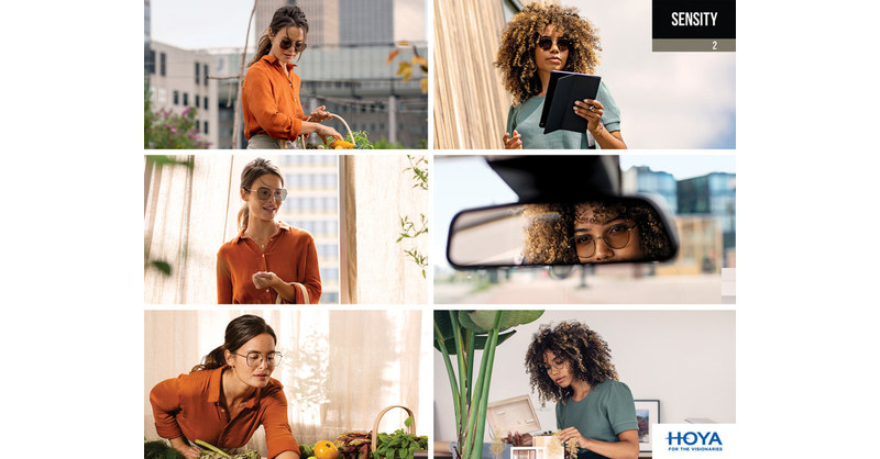 HOYA Vision Care Announces New Sensity® 2 Light-Adaptive Lenses with Nearly Twice the Fadeback Speed