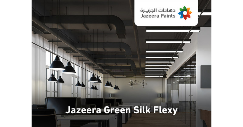 Jazeera Green Silk Flexy, New all-in-one product launch for all ceiling ...