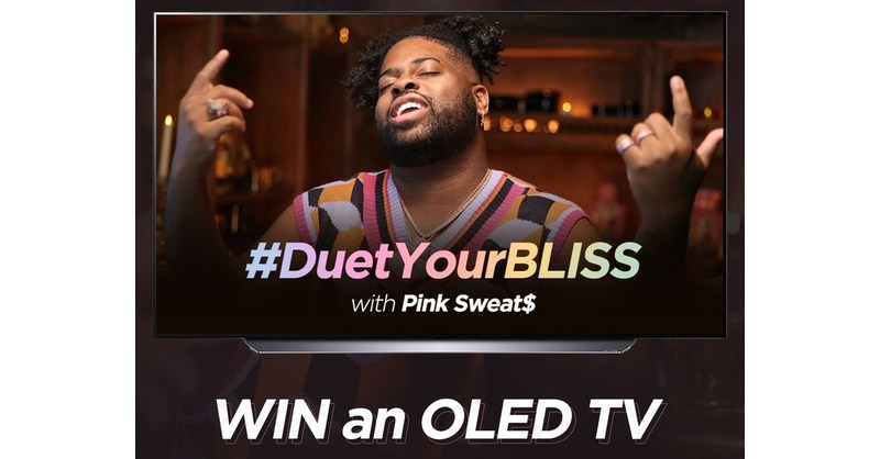 LG Display Invites Everyone to Duet with Pink Sweat$ for Latest OLED ...