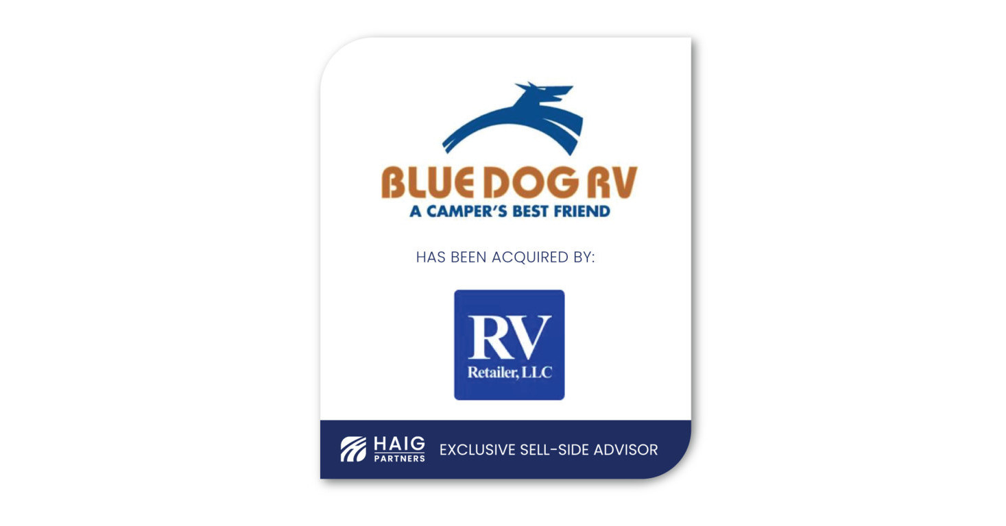Haig Partners Advises on Sale of Blue Dog RV to RV Retailer, One of the ...
