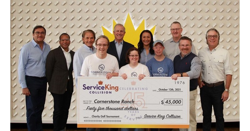Service King Donates $45,000 to Cornerstone Ranch Through Golf ...