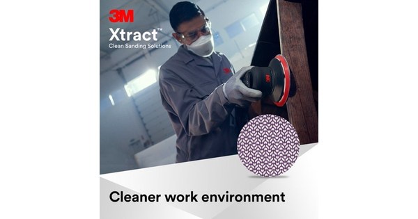 Virtually Dust Free Sanding Debuts Under New 3M Xtract™ Brand ...