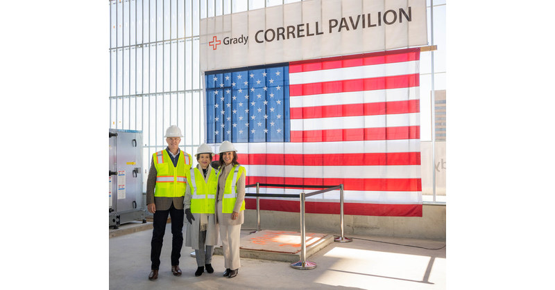 Grady Health System and Partners Achieve "Topping Out" Milestone at ...