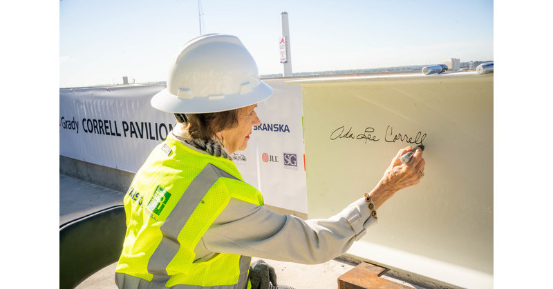 Grady Health System and Partners Achieve "Topping Out" Milestone at ...