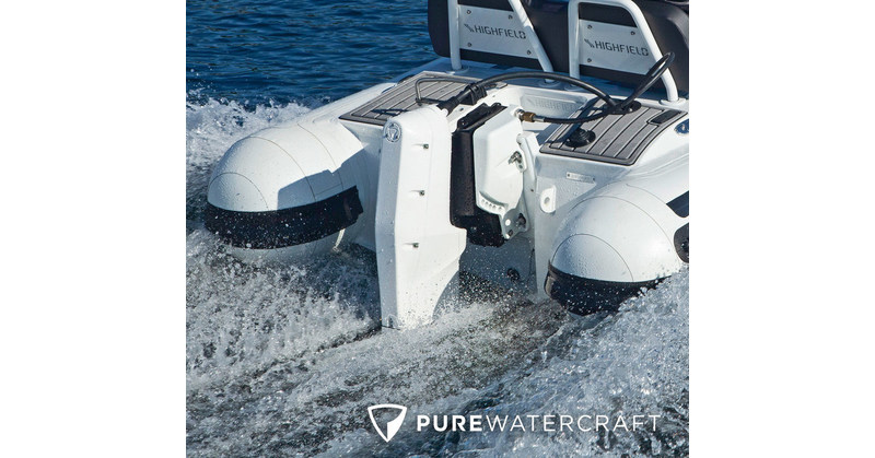 Pure Watercraft Reveals New Streamlined Electric Outboard Design