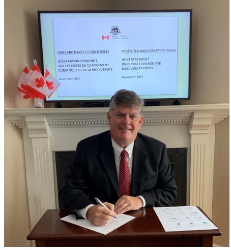 Parks Canada and Protected and Conserved Areas Around the World Sign ...