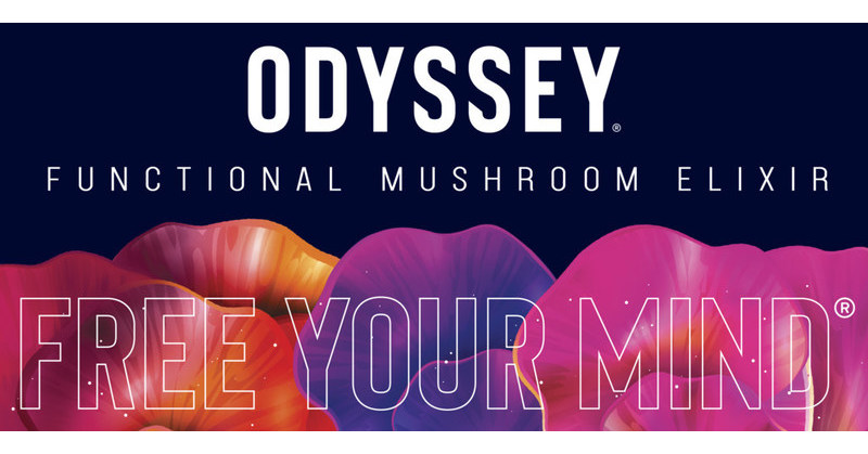 Odyssey Wellness Launches Line of Organic, RTD Functional Mushroom Elixirs