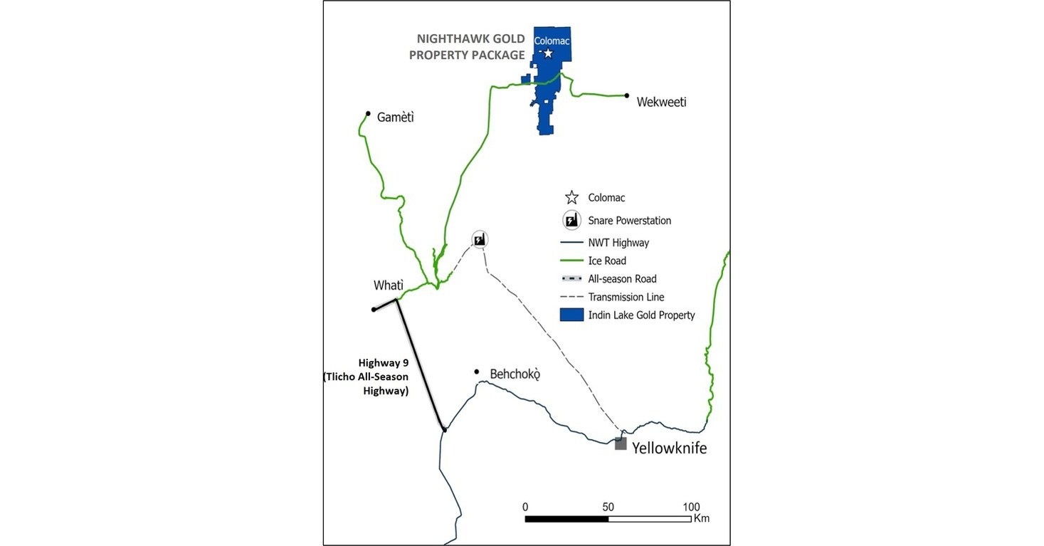 Nighthawk Applauds Completion of Tlicho Highway Project