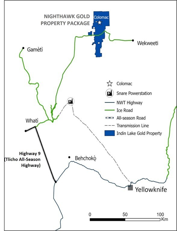 Nighthawk Applauds Completion of Tlicho Highway Project